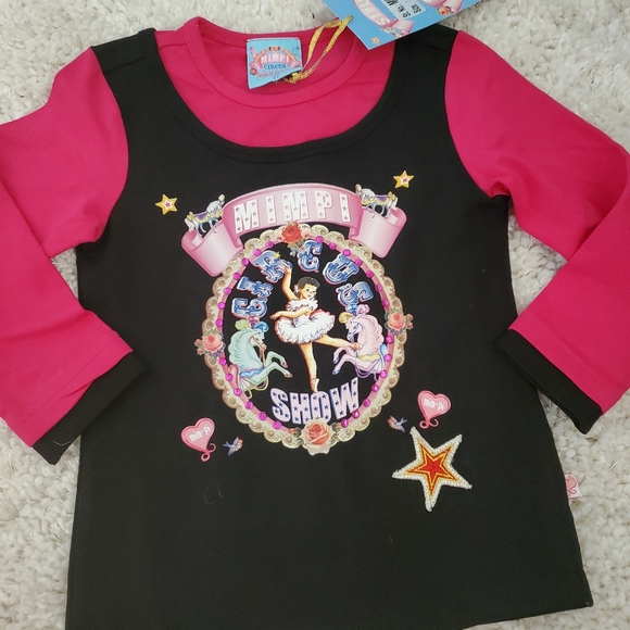 mim pi | Shirts & Tops | New Mim Pi 4 4 Circus Show Tee Shirt | Poshmark